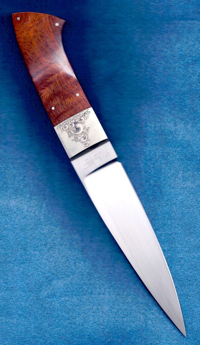 Fred Carter Dagger - wood, engraved