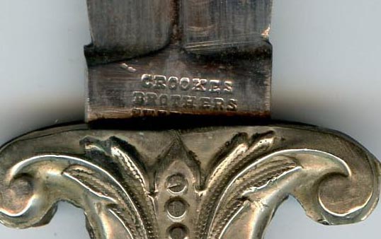Crookes Brothers, Sheffield, small bowie knife