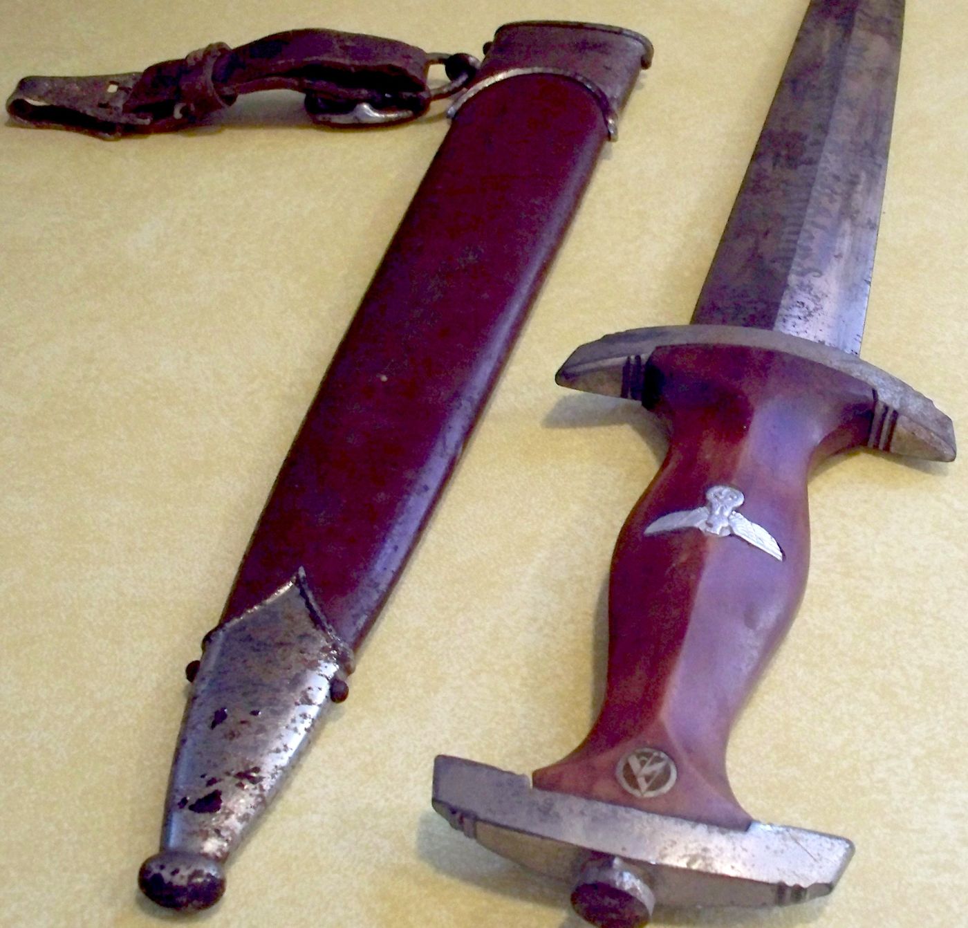 SA dagger with sheath - RZM M7/72